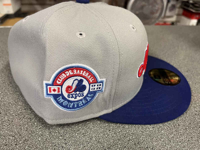 Montreal Expos New Era Script 59FIFTY Fitted Hat Cap – LOGOSPORTS